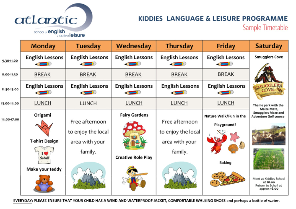 Atlantic SEAL | Young Kids’ English Summer Camp